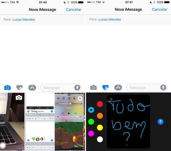 iMessage chega ao iOS 10 com funções inéditas; conheça todas as novidades