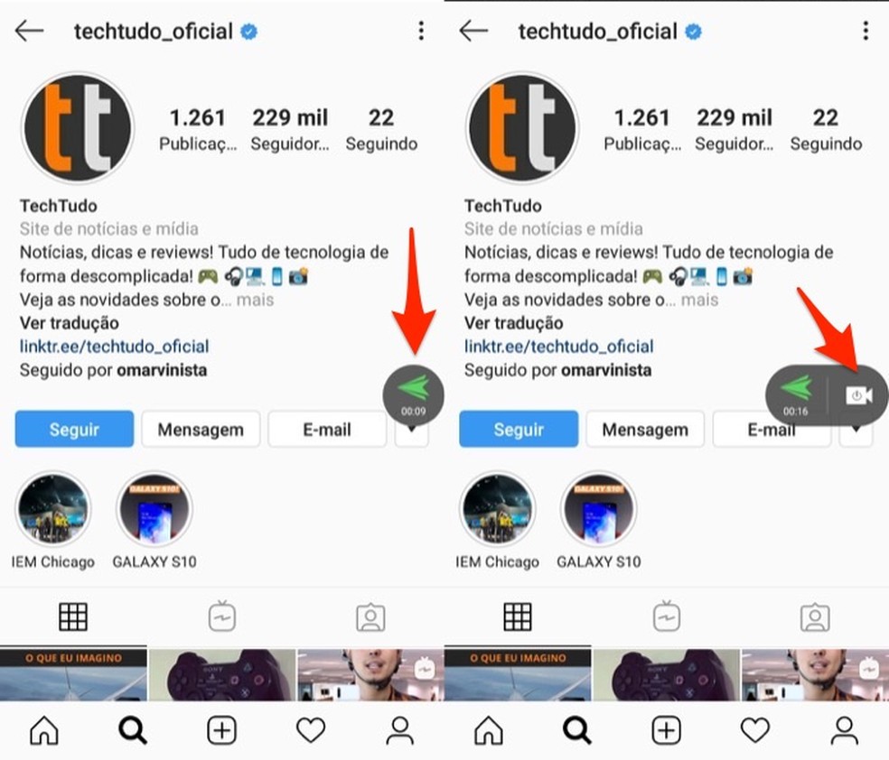 Como repostar vídeos nos Stories do Instagram