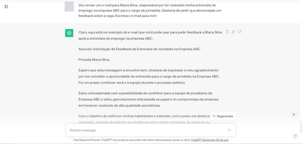 ChatGPT para se preparar para entrevistas de emprego? Veja 7 dicas