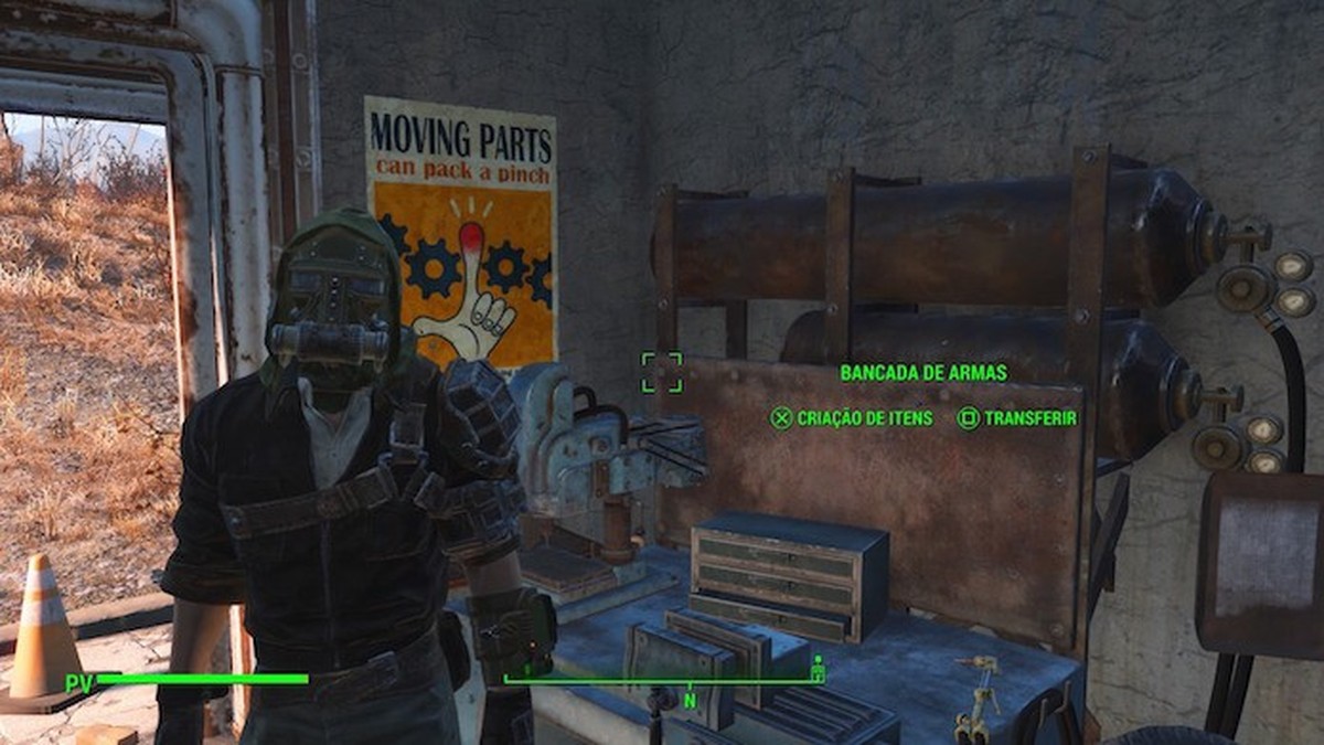 Veja como modificar armas, armaduras e equipamentos em Fallout 4