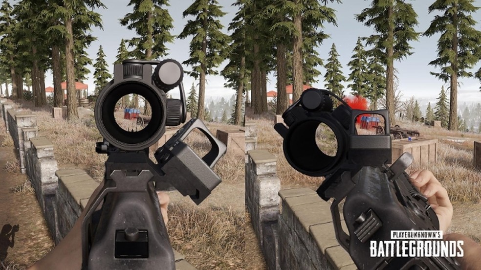 Mira Inclinada no PUBG: entenda o item e saiba como usar nas armas