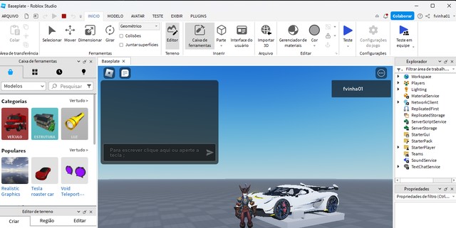 Conheça Roblox Studio, programa de criação de jogos e roupas do Roblox