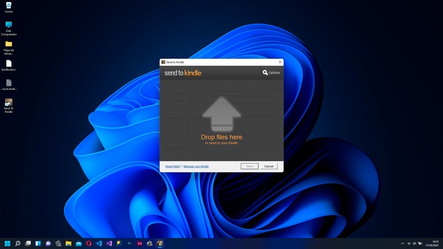 Como usar o Send to Kindle