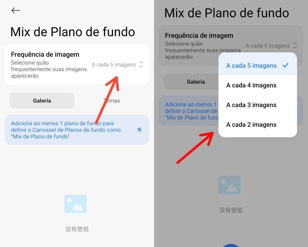 Papel de parede Xiaomi: como mudar e remover foto da tela de bloqueio