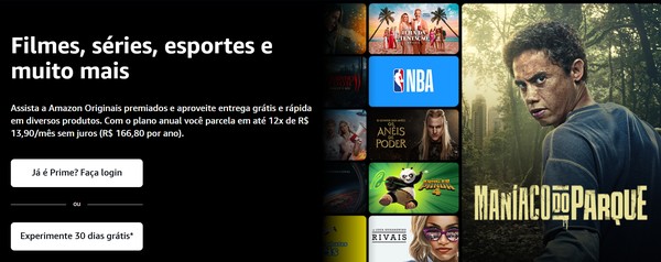 Amazon Prime Video: veja preços, benefícios, como assinar e melhores filmes