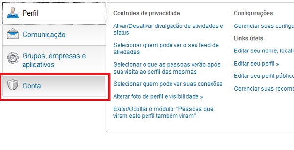 Como ativar a verificação em duas etapas no LinkedIn