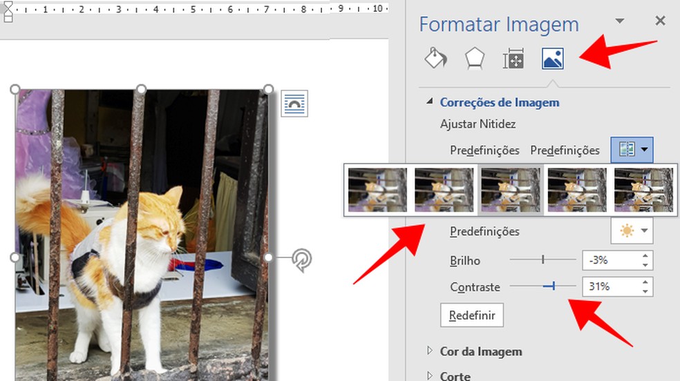 Como editar imagens no Word