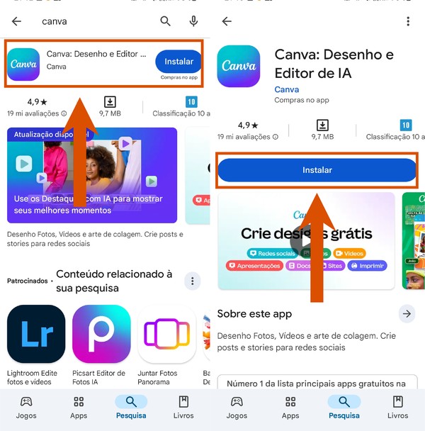 Canva Pro APK: entenda risco de app que promete recursos premium grátis