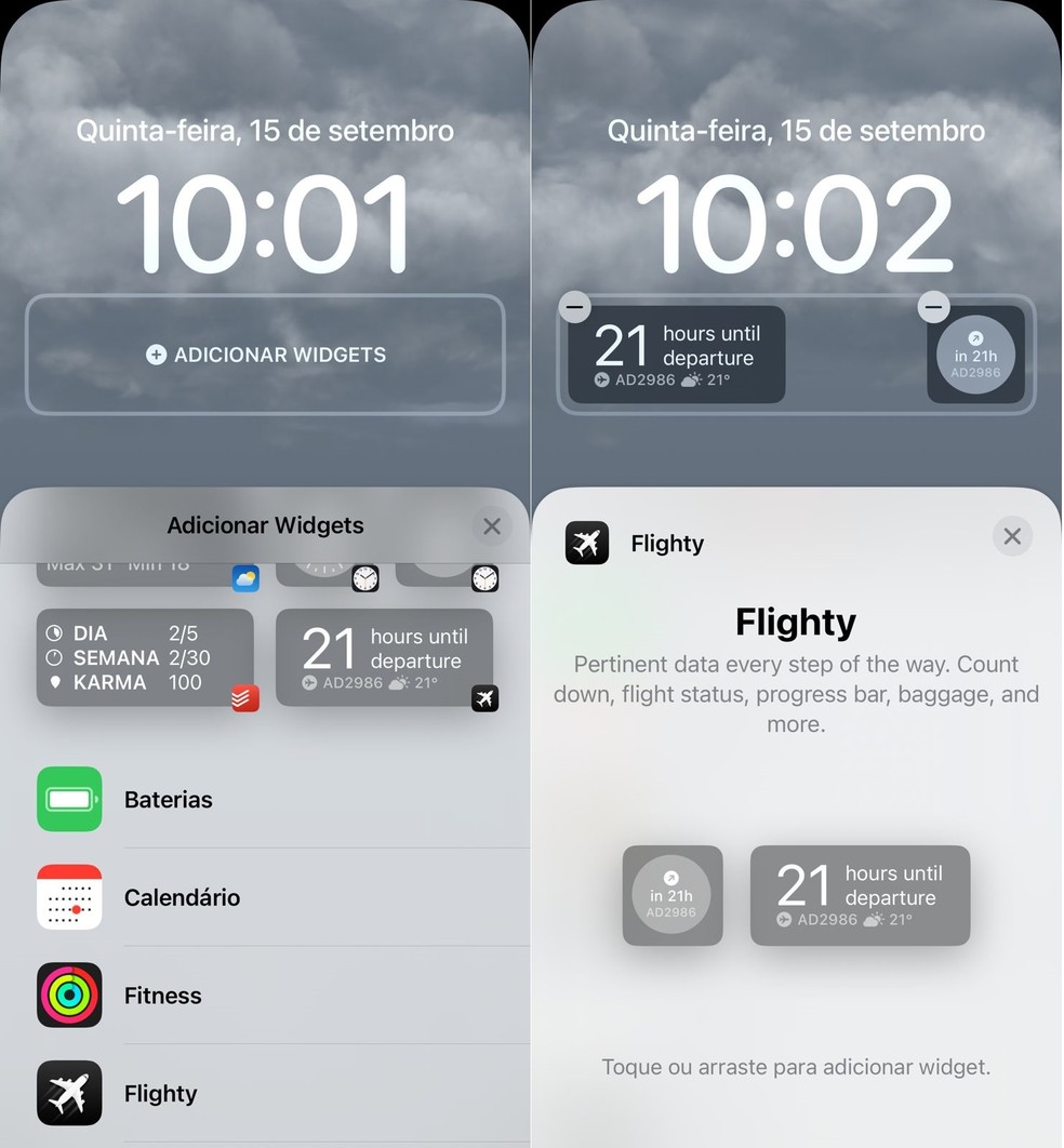 iOS 16: 6 widgets para mudar o jeito como você usa seu iPhone bloqueado