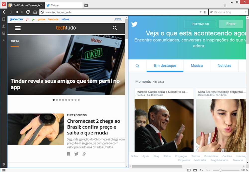 Sete motivos para usar o Vivaldi Browser