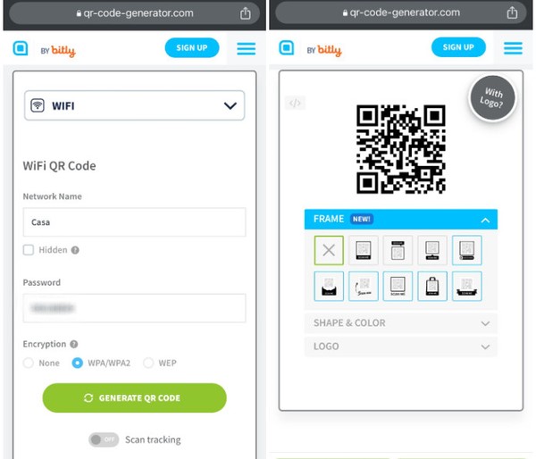 Como conectar no Wi-Fi pelo QR Code
