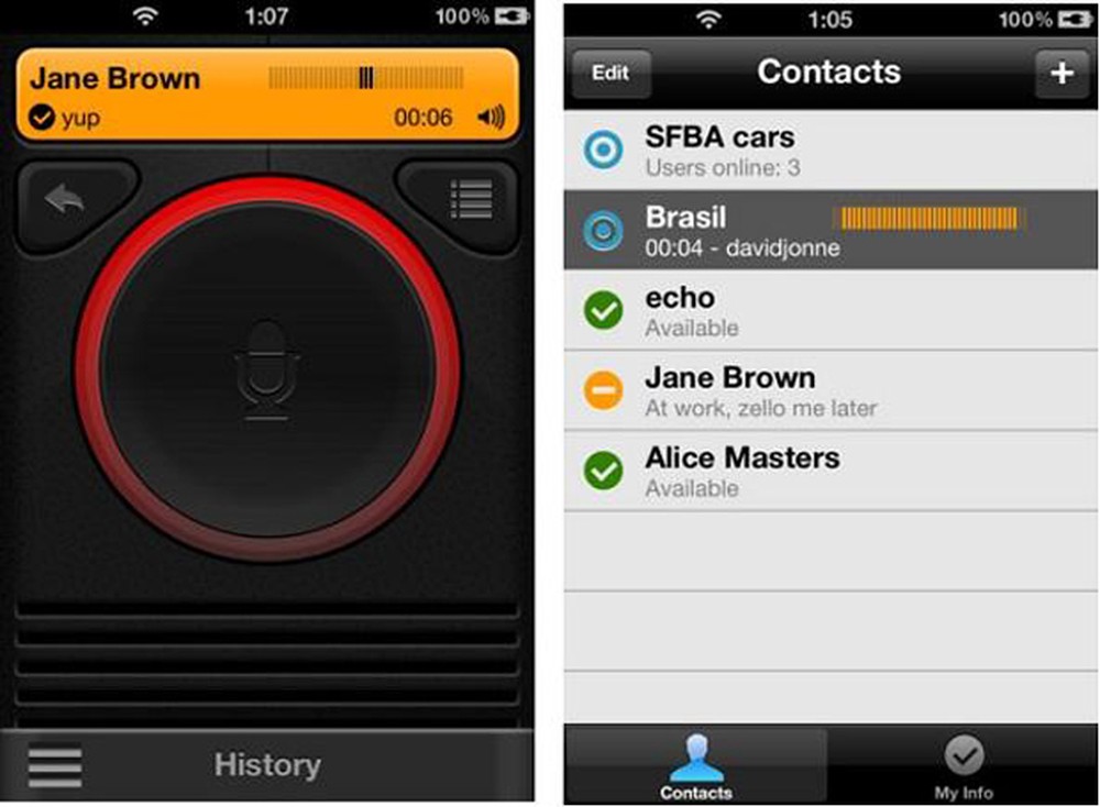 App transforma smartphones em walkie-talkies estilo Nextel
