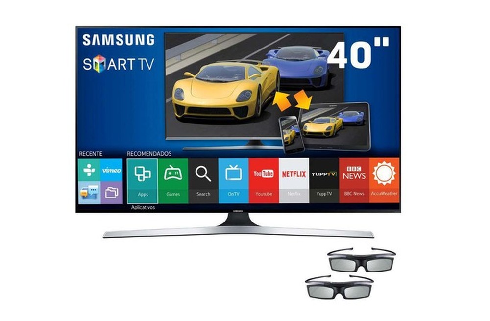 Veja lista com Smart TVs Samsung de 40 polegadas por até R$ 2.500
